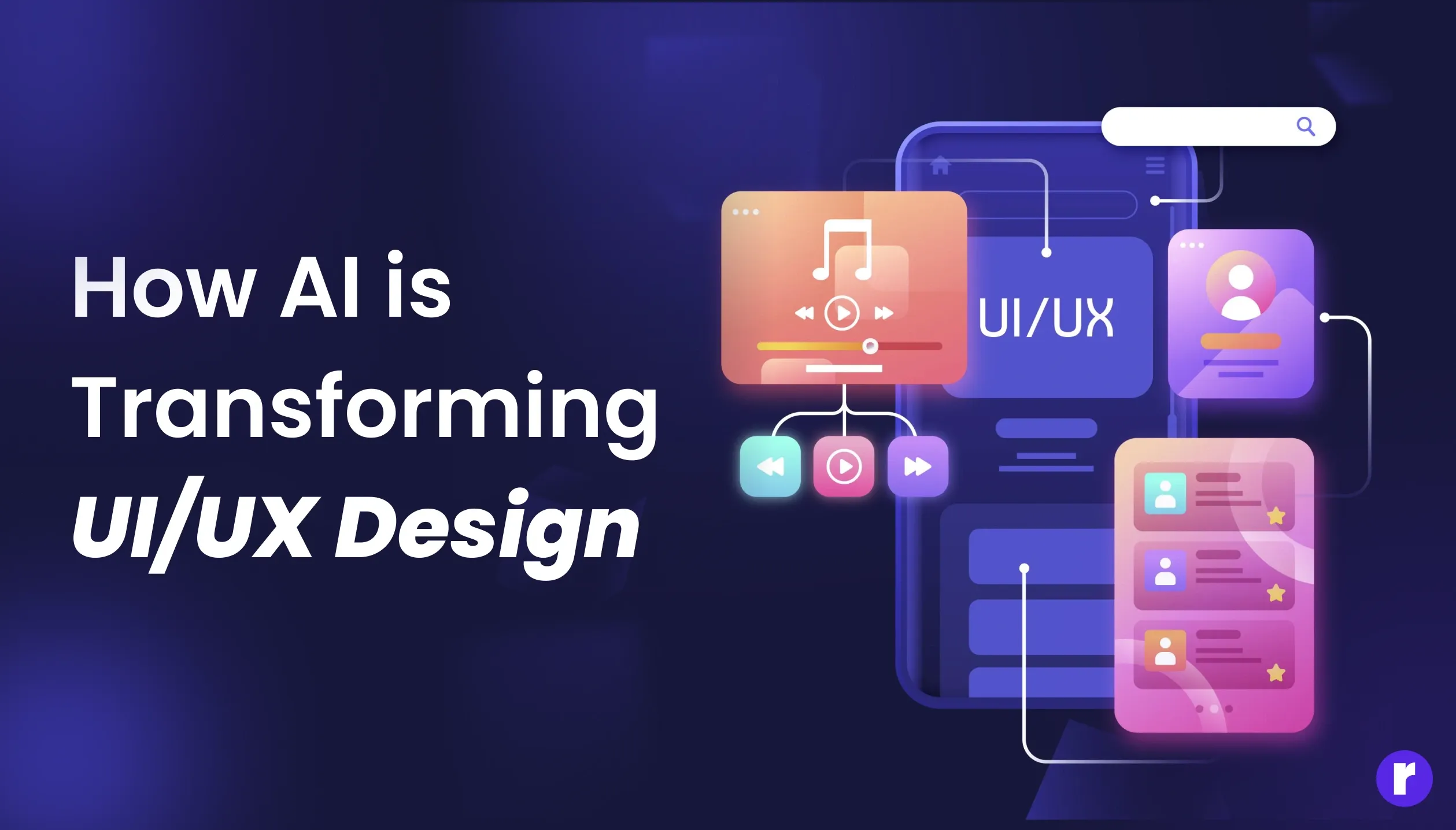 How AI is Transforming UI/UX Design