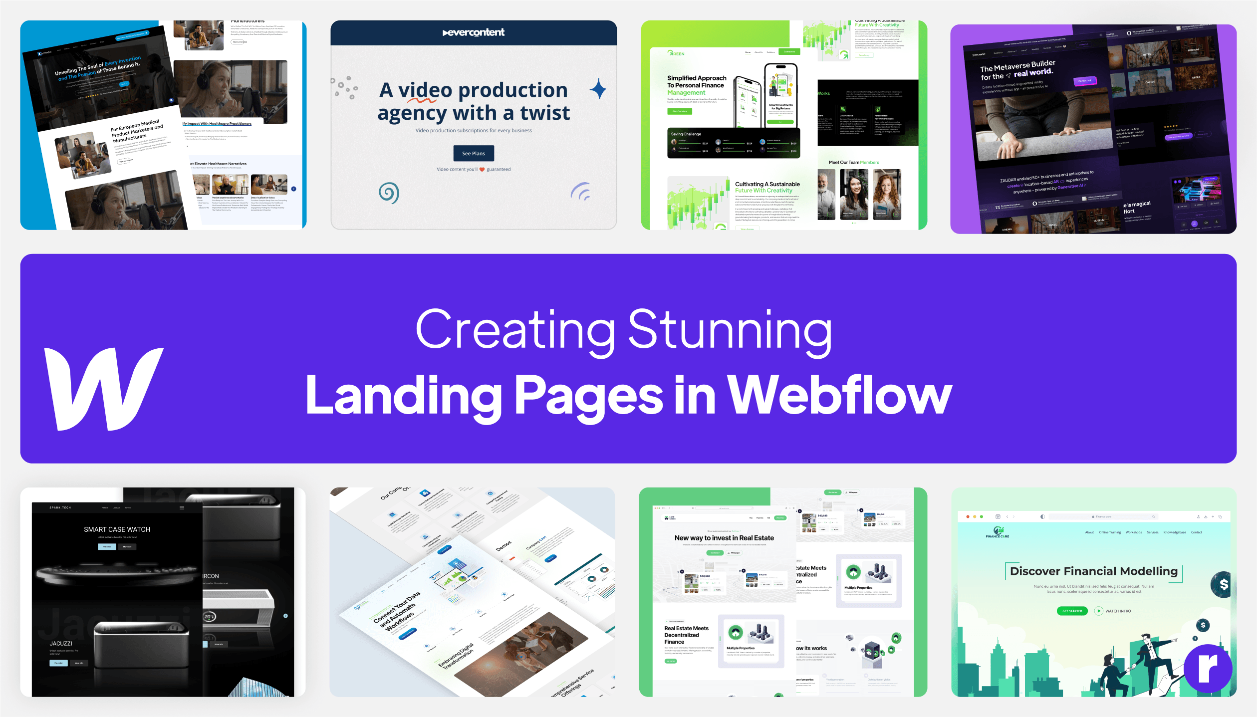 7 Tips and Tricks: Creating Stunning Landing Pages in Webflow